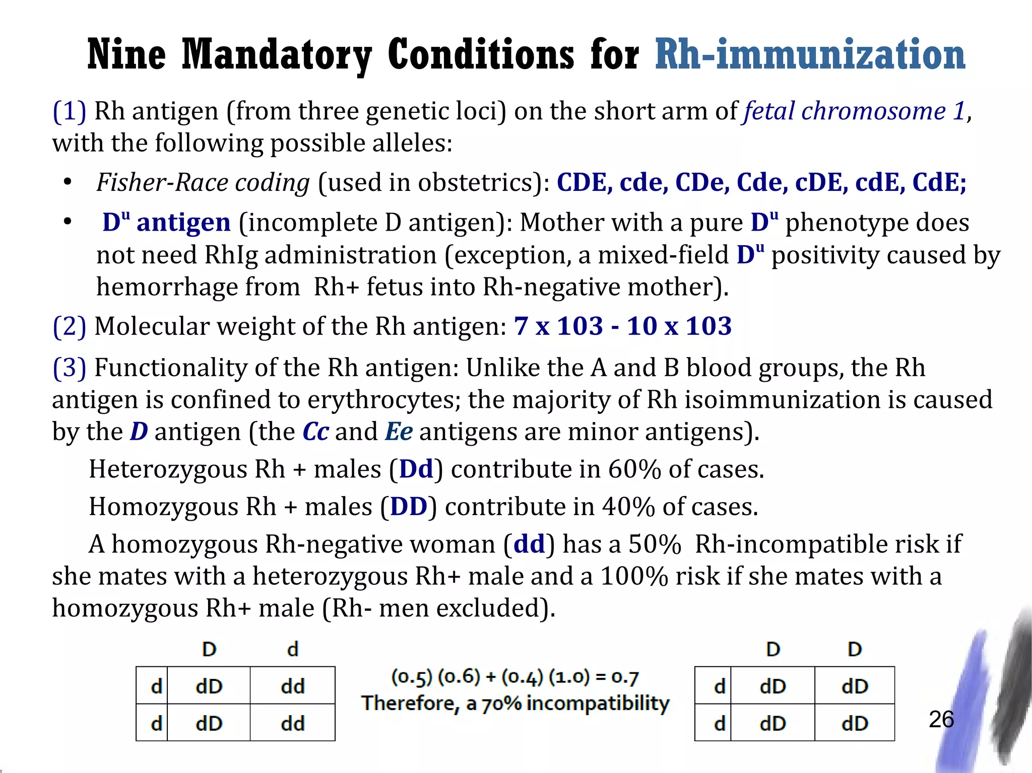 Alloimmunization of Pregnancy (by Naira Matevosyan) | PDF