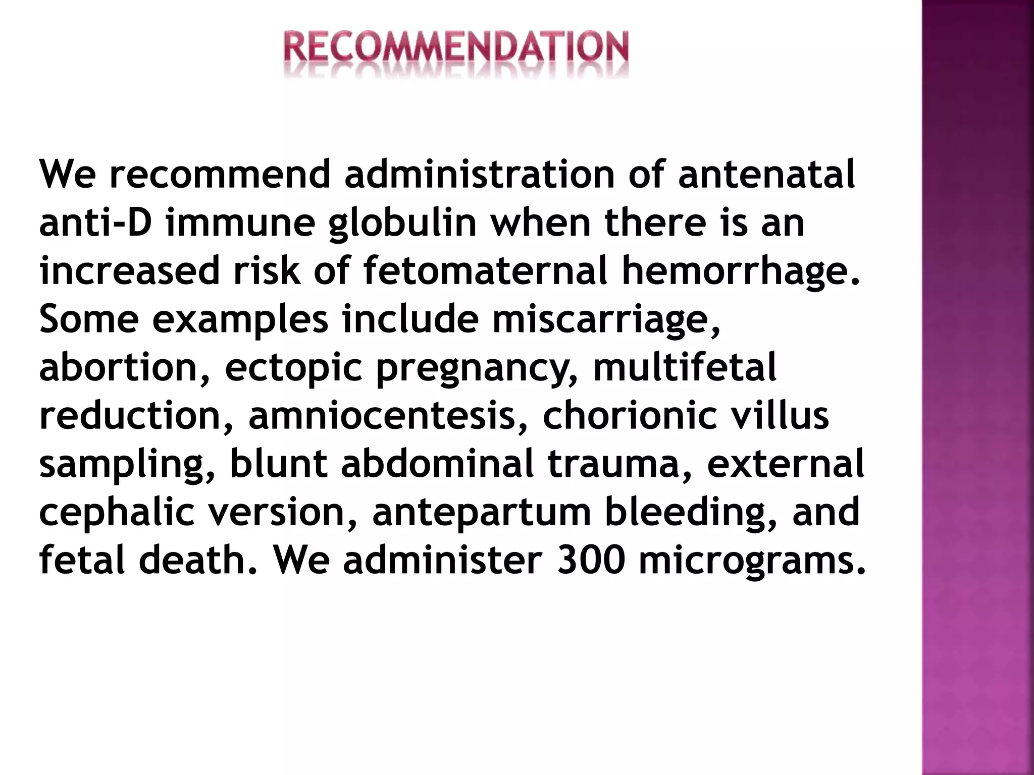 Hemolytic Disease of the newborn ( RH Isoimmunization ) | PPTX