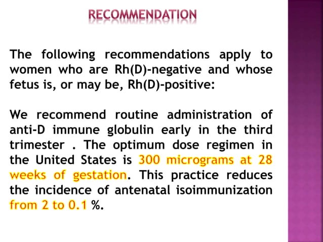 Hemolytic Disease of the newborn ( RH Isoimmunization ) | PPTX
