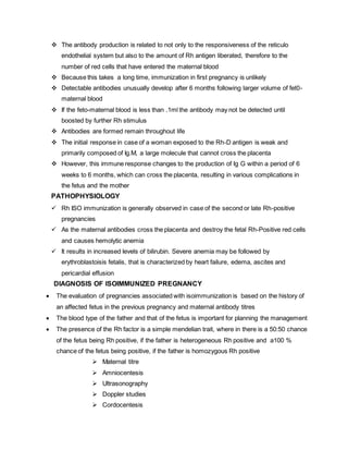 Iso immunization | DOCX