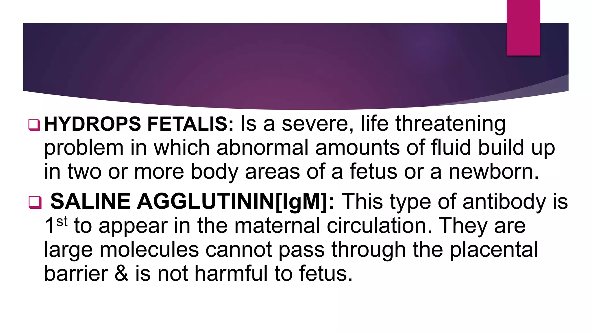 Isoimmunization | PPTX