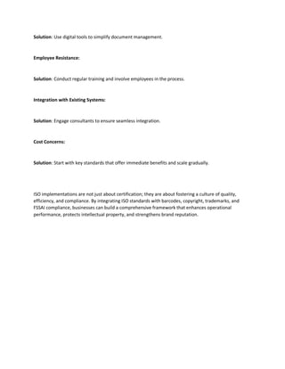 Streamline Processes with ISO Standards. | PDF