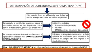 Isoinmunizaicion de factor rh | PPTX