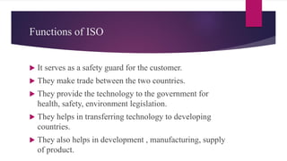 ISO instruments 9000, 14000,18000 families | PDF