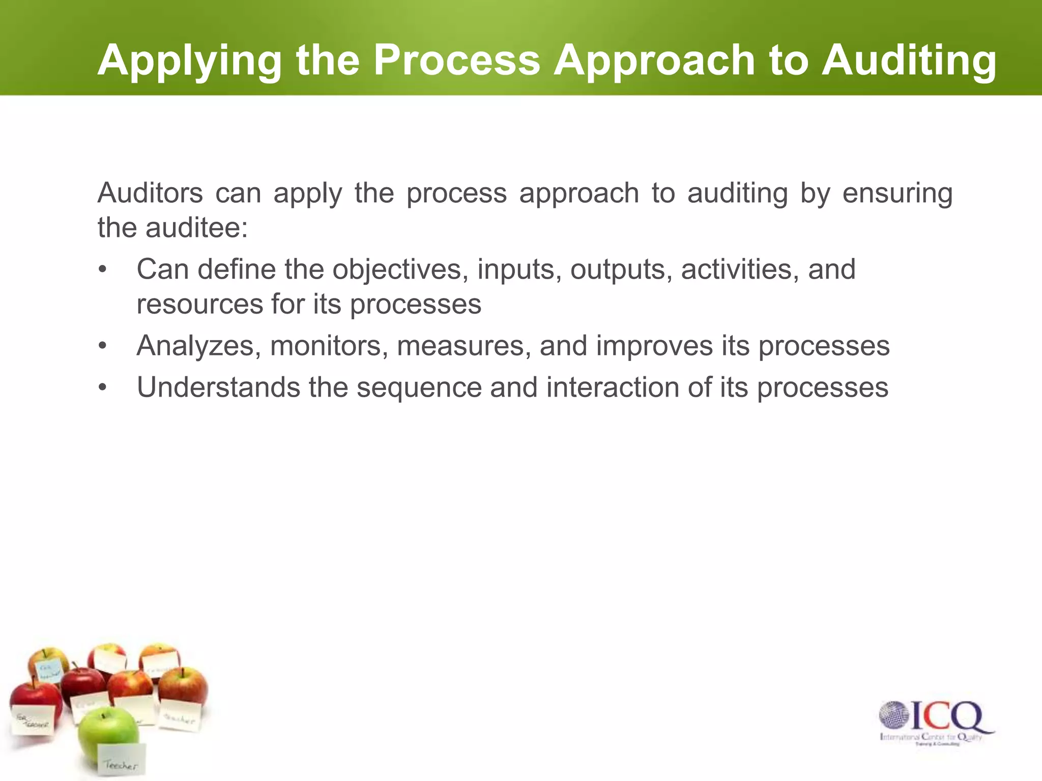 Iso 9001:2015 internal auditor Course | PPTX