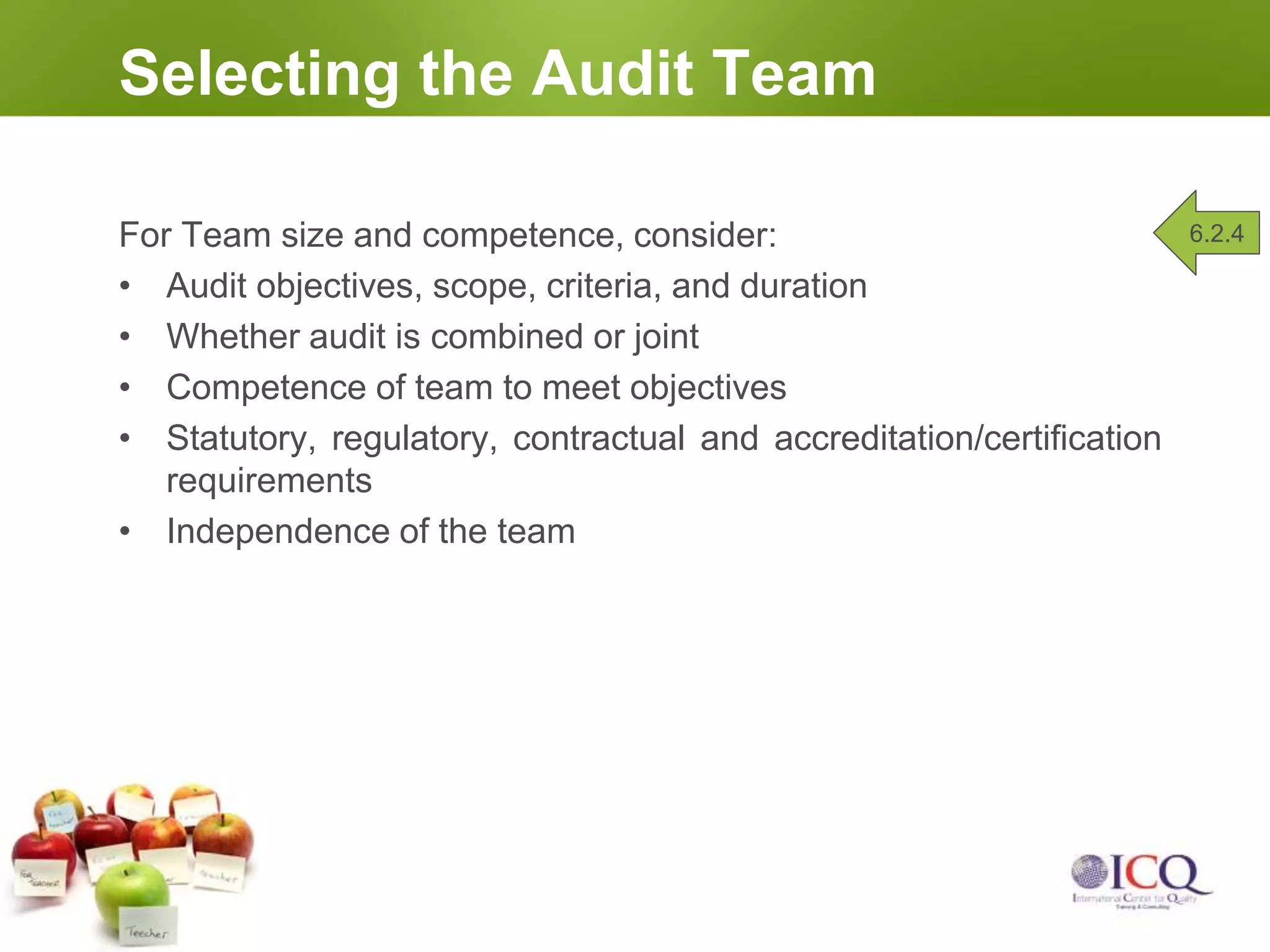 Iso 9001:2015 internal auditor Course | PPTX