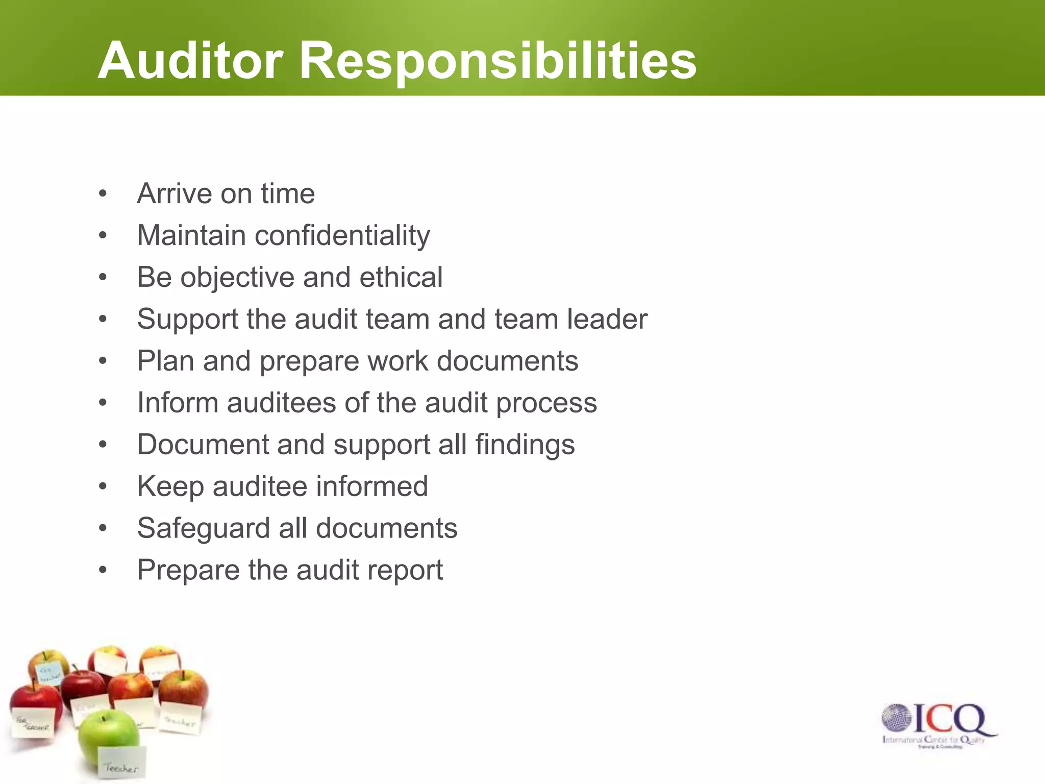 Iso 9001:2015 internal auditor Course | PPTX