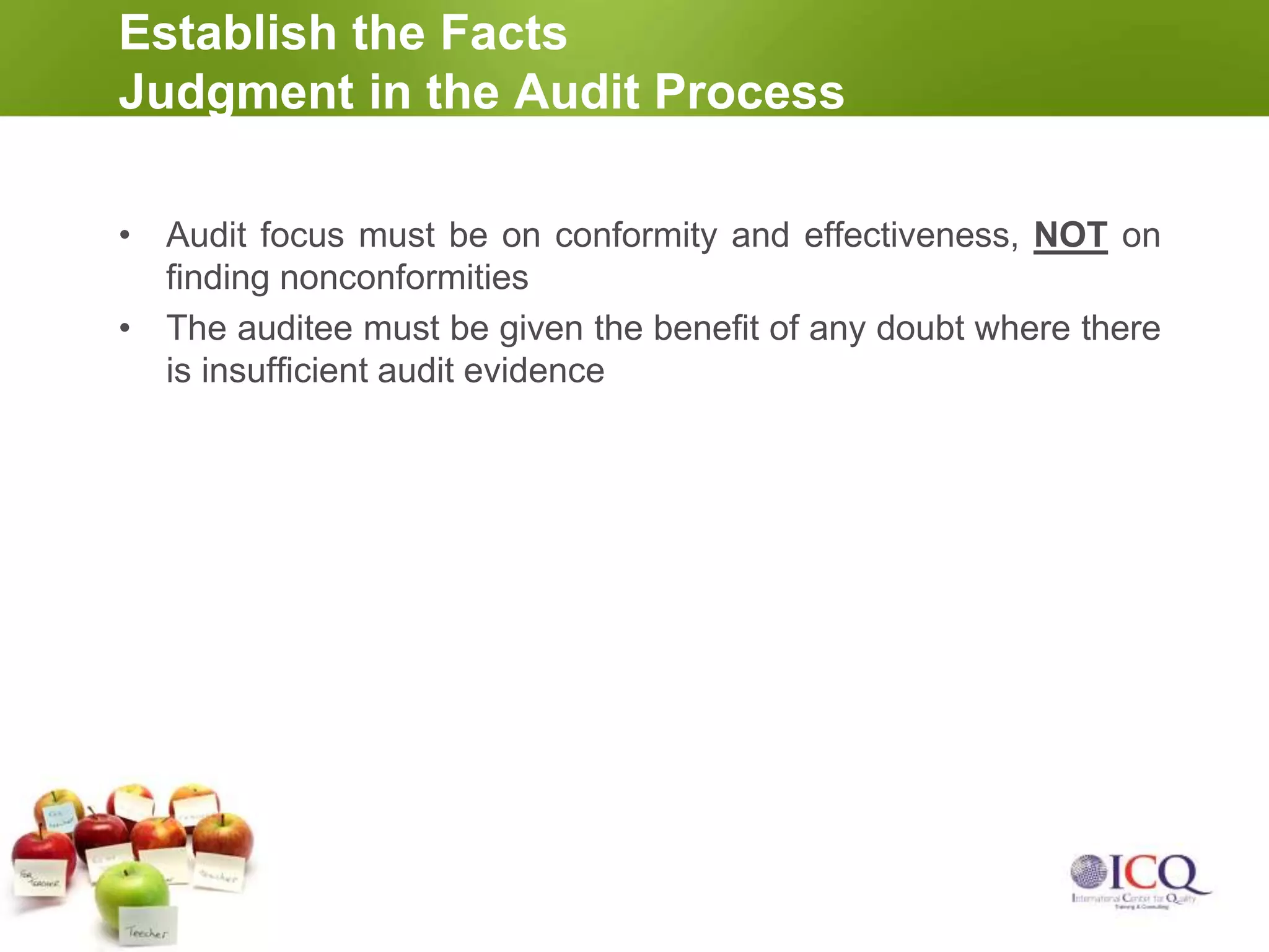 Iso 9001:2015 internal auditor Course | PPTX