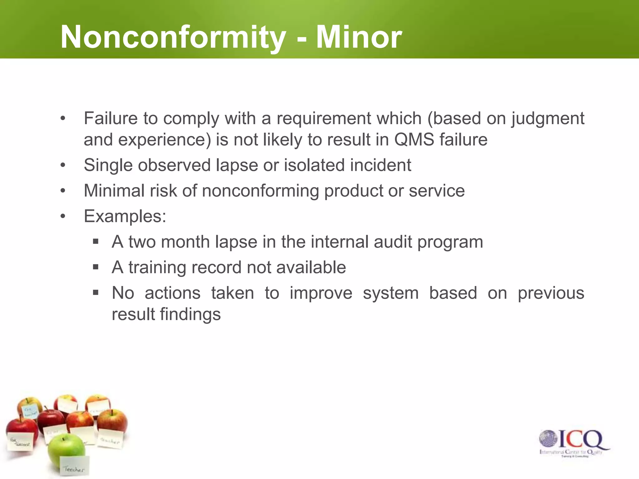 Iso 9001:2015 internal auditor Course | PPTX