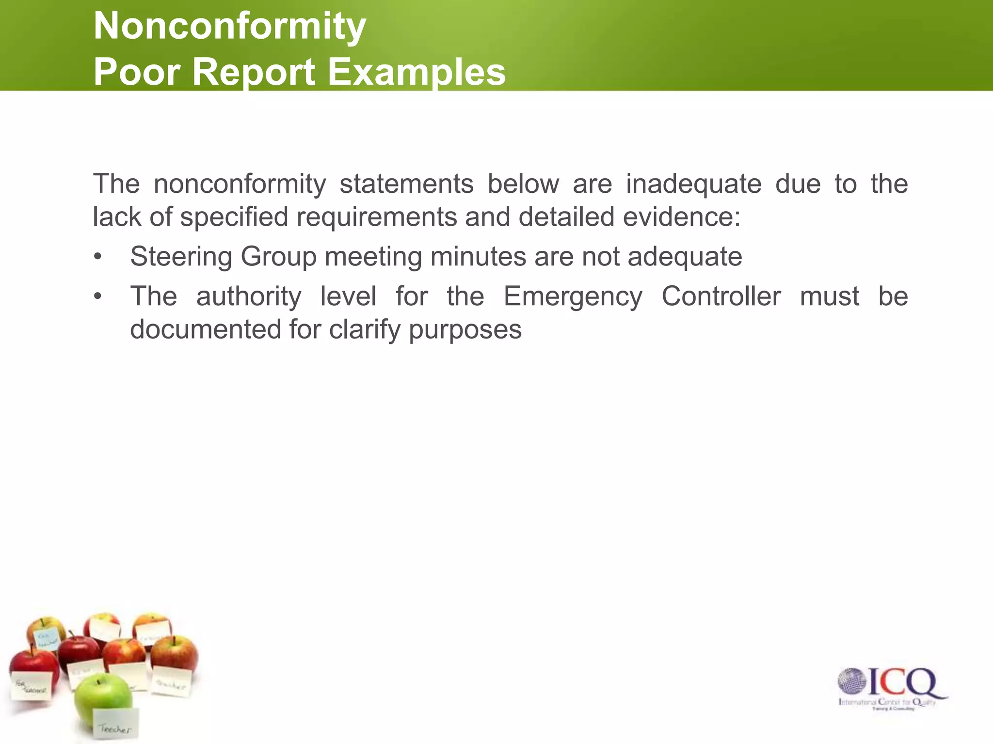 Iso 9001:2015 internal auditor Course | PPTX