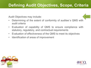 Iso 9001:2015 internal auditor Course | PPTX