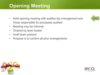Iso 9001:2015 internal auditor Course | PPTX