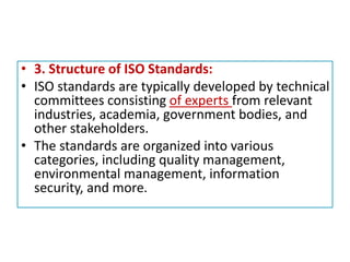 ISO (International Organization for Standardization).pptx | Business | Business and Finance