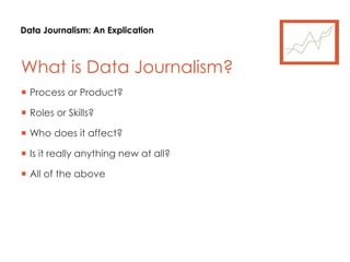 Data Journalism: An Explication | PPT