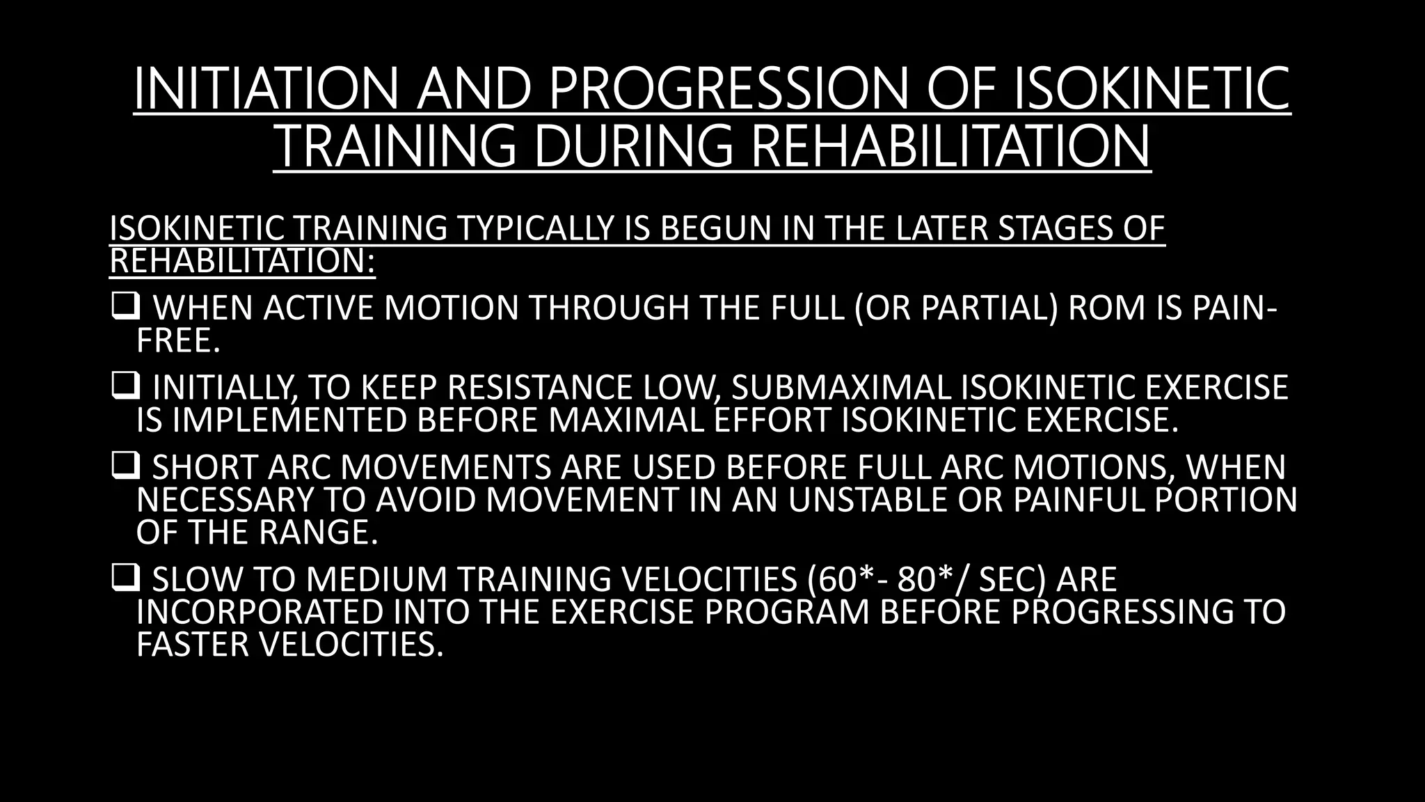 Isokinetic exercises | PPTX