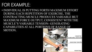 Isokinetic exercises | PPTX