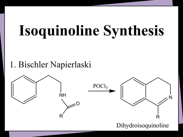 Isokuinolin (isoquinoline) | PPT