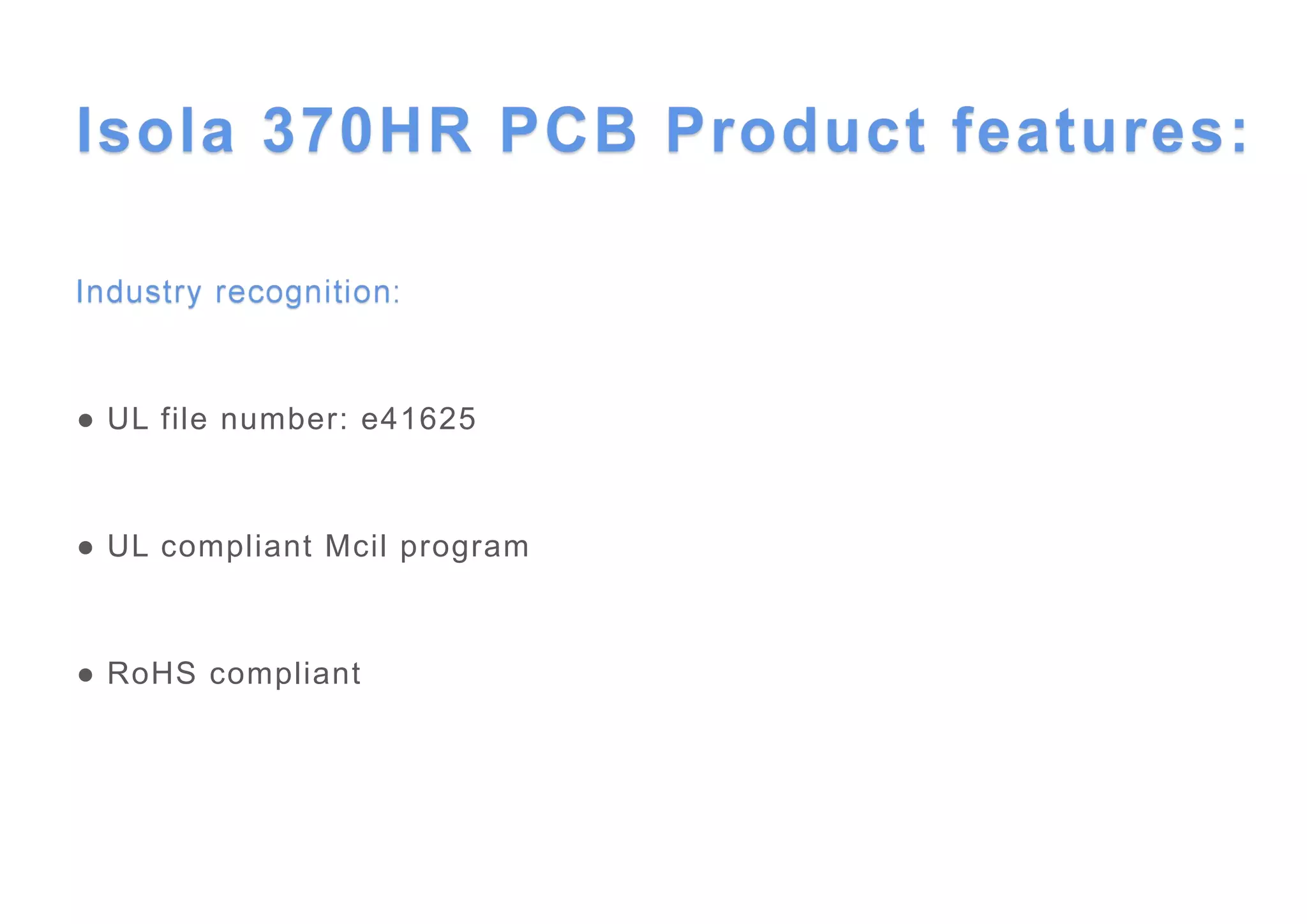 Isola 370 hr pcb | PDF