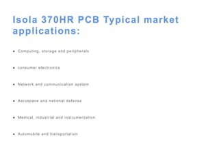 Isola 370 hr pcb | PDF