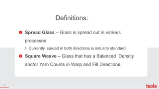 Isola Glass Fabric presentation for LJMU masters | PDF