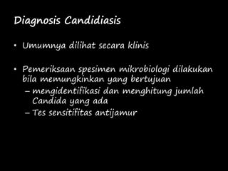 Isolasi candida dari rongga mulut | PPTX