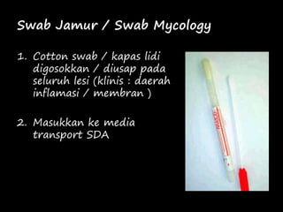Isolasi candida dari rongga mulut | PPTX