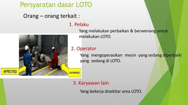 Isolasi Energi Lock Out Tag Out Safety Process | PPT