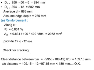 Isolated column footing | PPTX