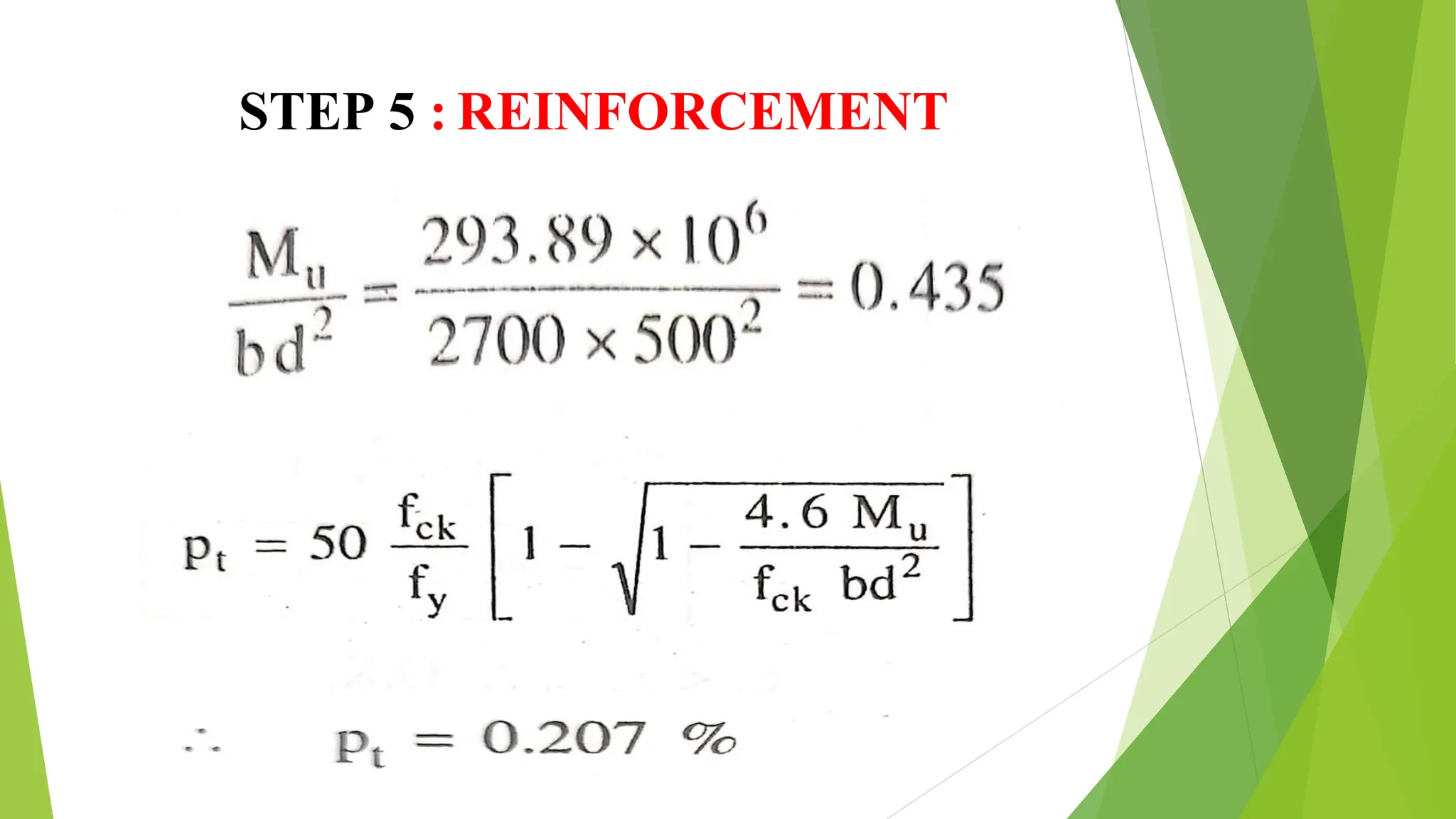 Isolated Column Pad Footing RCC Design WS | PDF | Civil Engineering ...