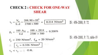 Isolated Column Pad Footing RCC Design WS | PDF | Civil Engineering ...
