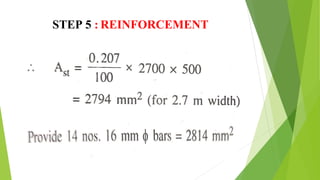 Isolated Column Pad Footing RCC Design WS | PDF | Civil Engineering ...