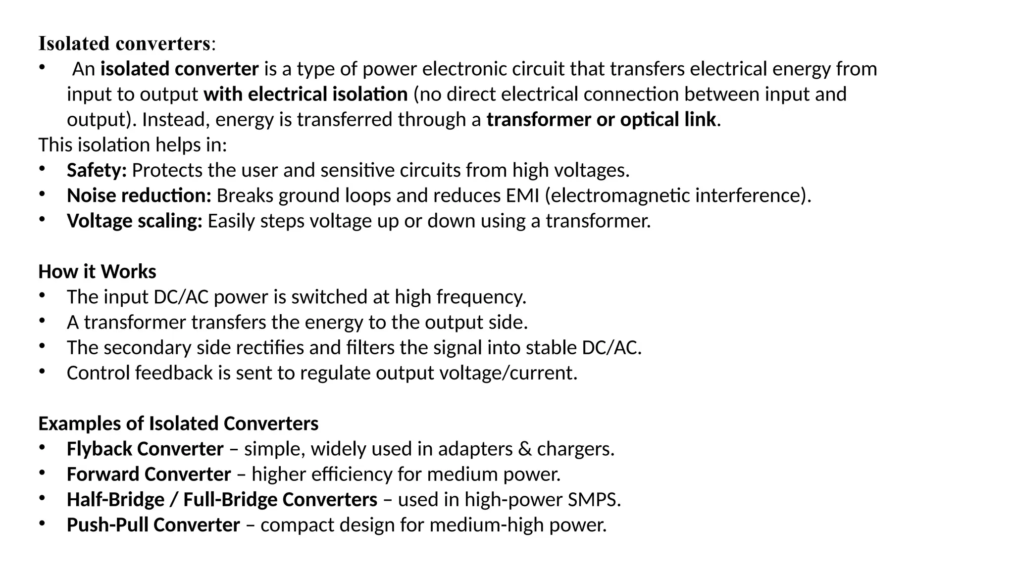 ISOLATED CONVERTER bokkkkkkkkkkkkkkkkkkk | PPTX