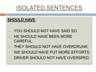Isolated sentences | PPT