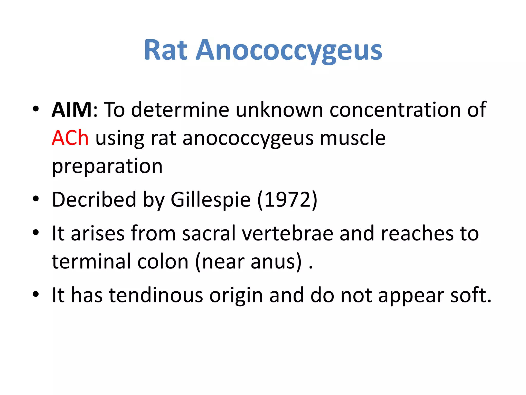 Isolated tissue preparation | PPTX