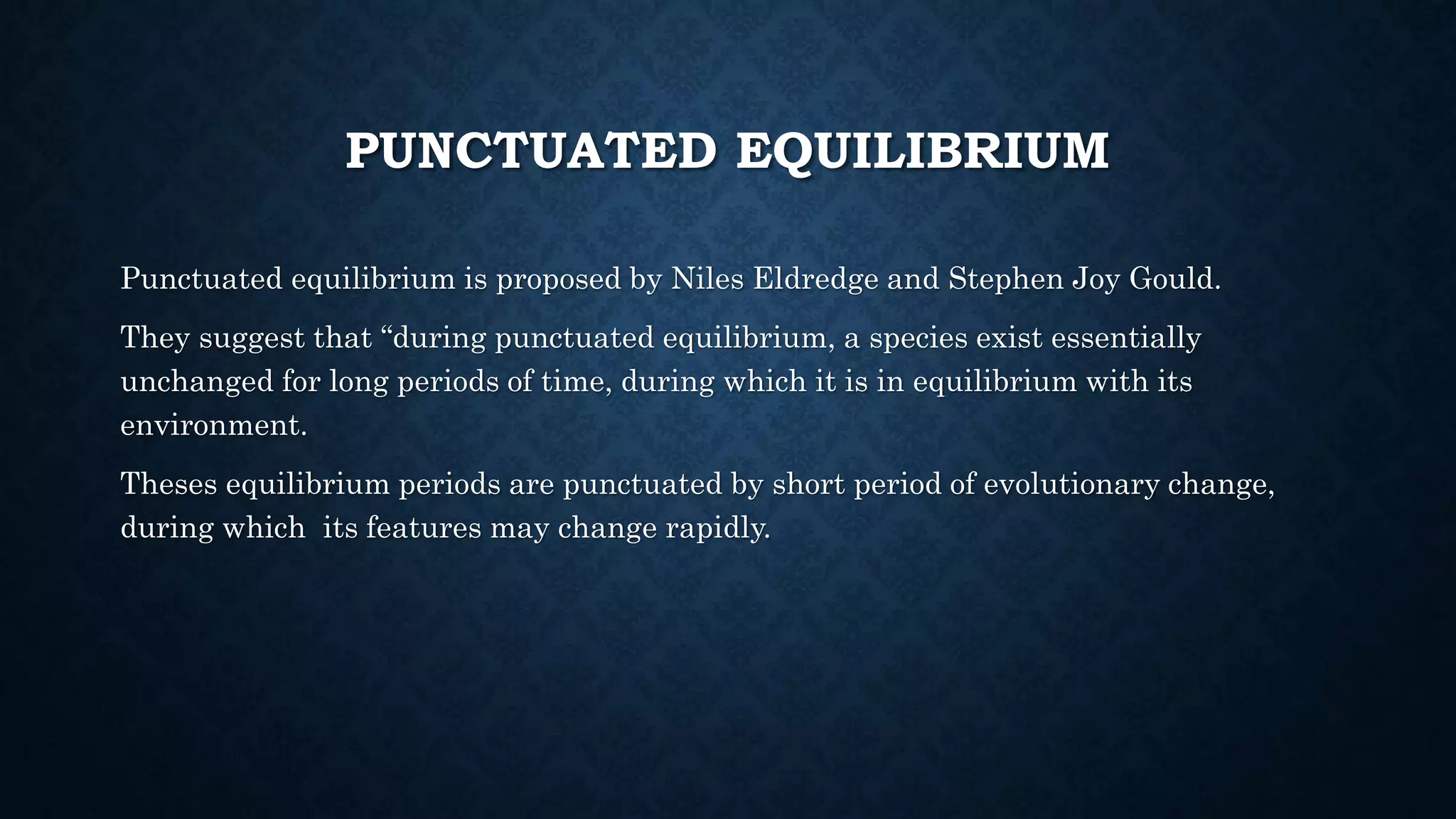 Isolating mechanism and speciation in time 1 | PPTX