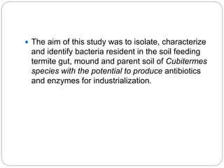 Cellulolytic enzyme and gut of termite endoglucanase and termite ...