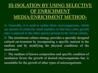 Isolation and characterization of microbes | PPTX