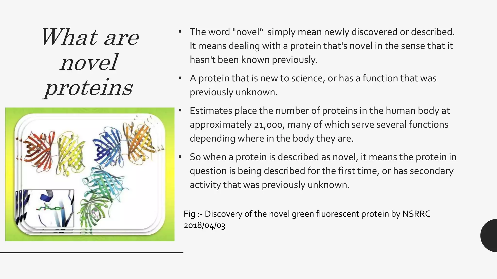 Isolation and characterization of novel protein | PPTX