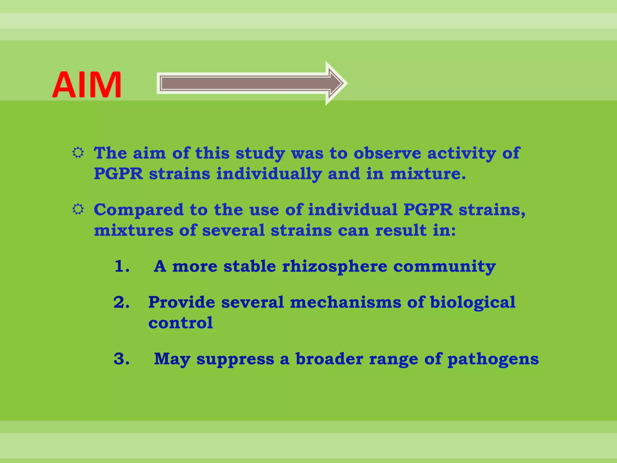Isolation and characterization of plant growth promoting rhizobacteria ...