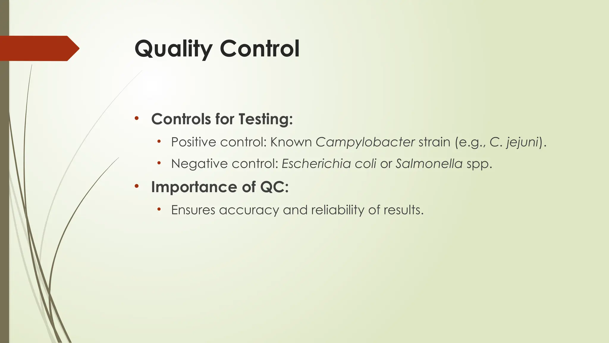 Isolation and identification of Campylobacter bacteria.pptx