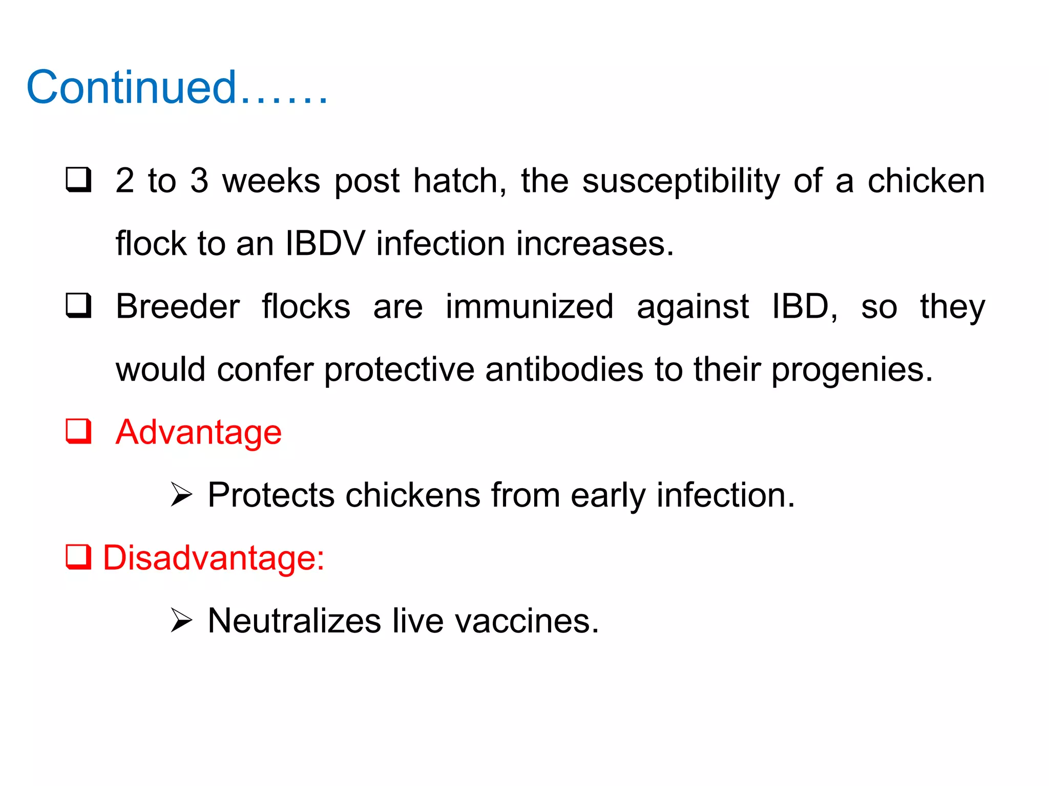 Isolation and identification of infectious bursal disease virus | PPTX