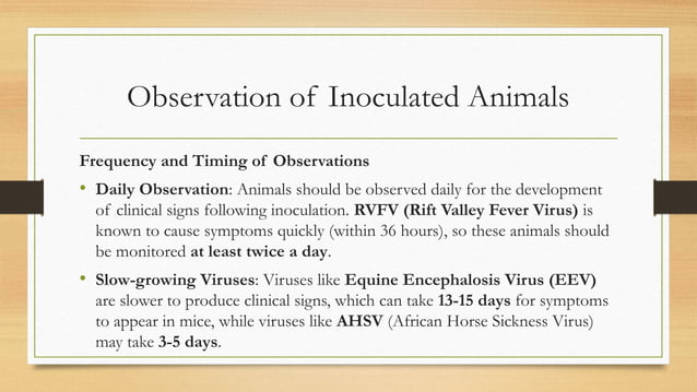Isolation and Identification of Viruses Using Laboratory Animals.pptx