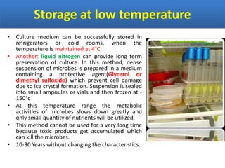 Isolation and preservation of microorganism bacteria | PPTX