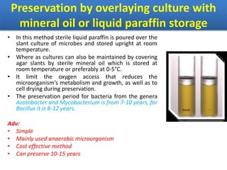 Isolation and preservation of microorganism bacteria | PPTX