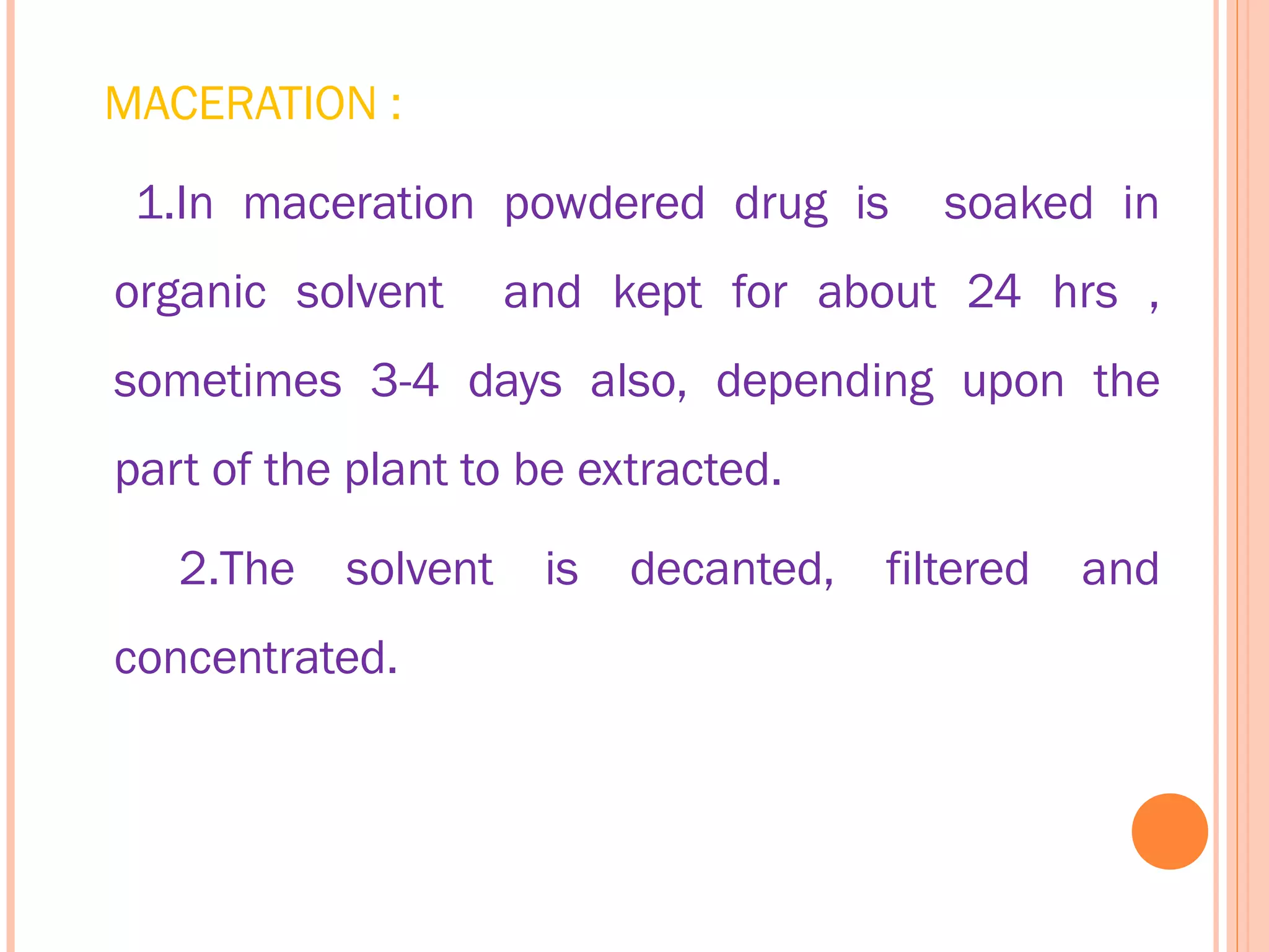 Isolation and purification of natural products by Dr.U.Srinivasa ...