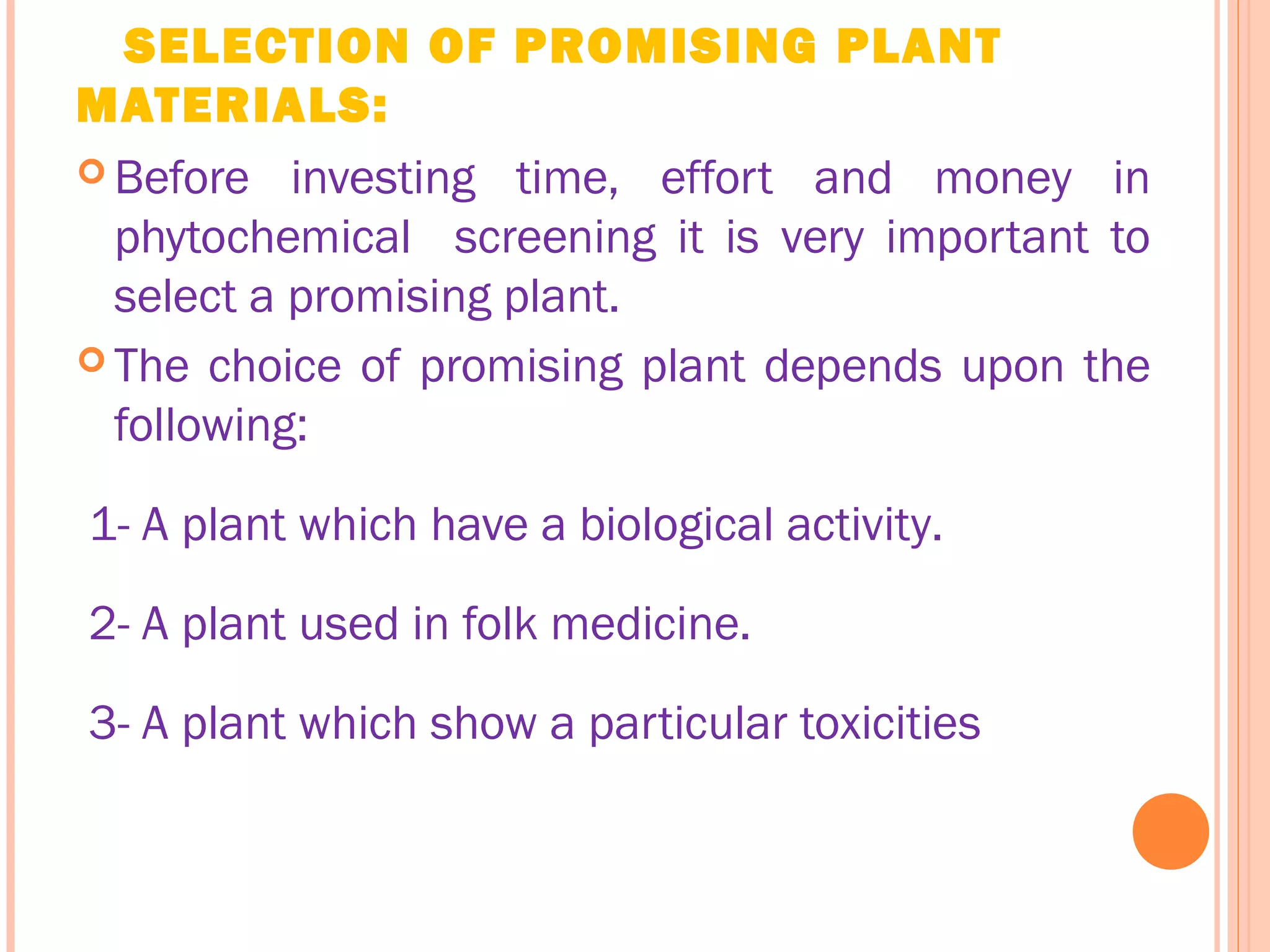 Isolation and purification of natural products by Dr.U.Srinivasa ...