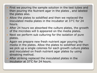 isolation and screening of microbes from different environment.pptx