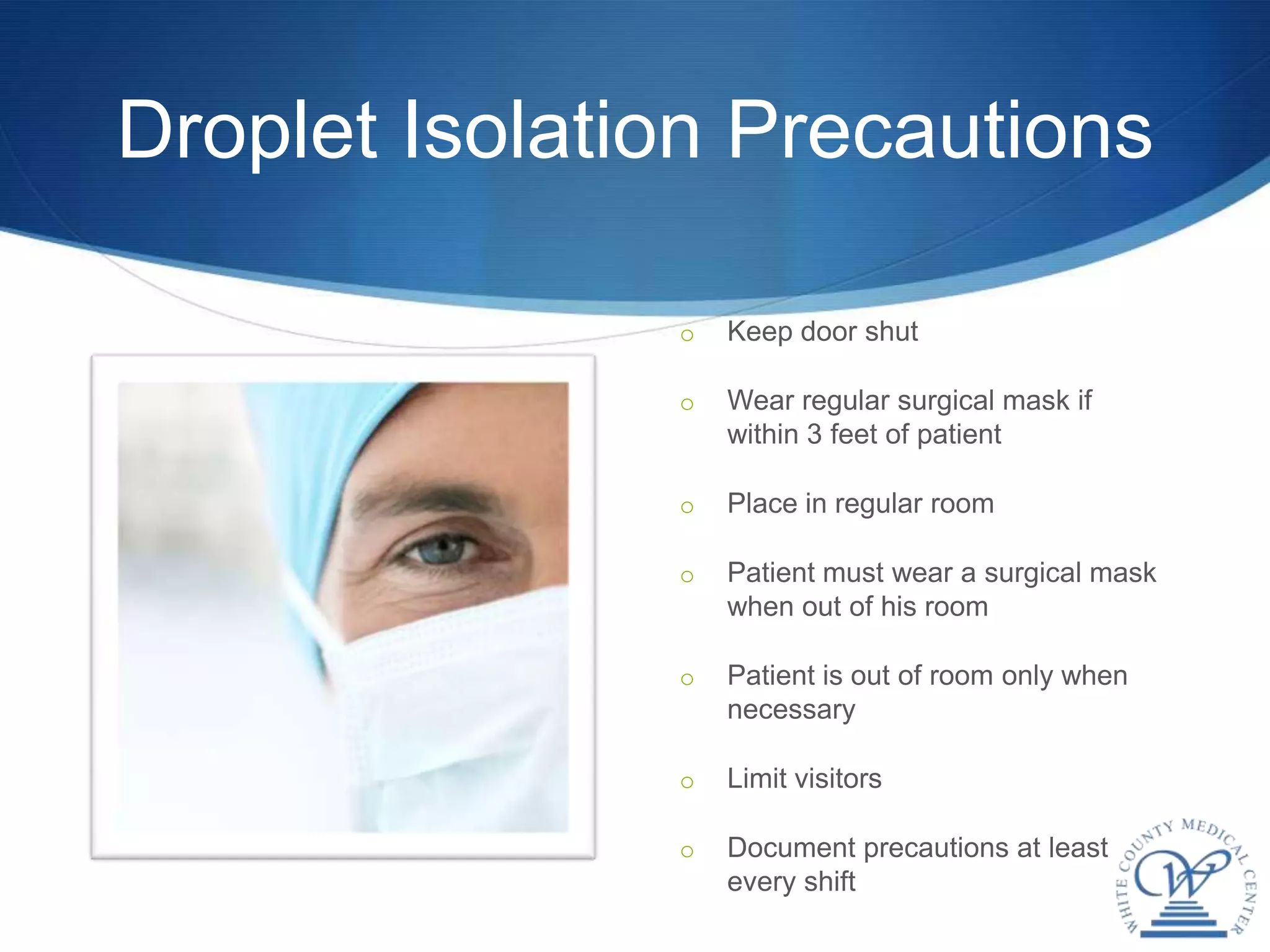 Isolation and standard precautions | PPTX