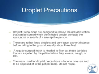 Isolation and standard precautions | PPTX