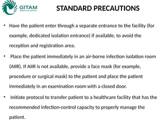 Isolation and Infection Control Measures | PPTX